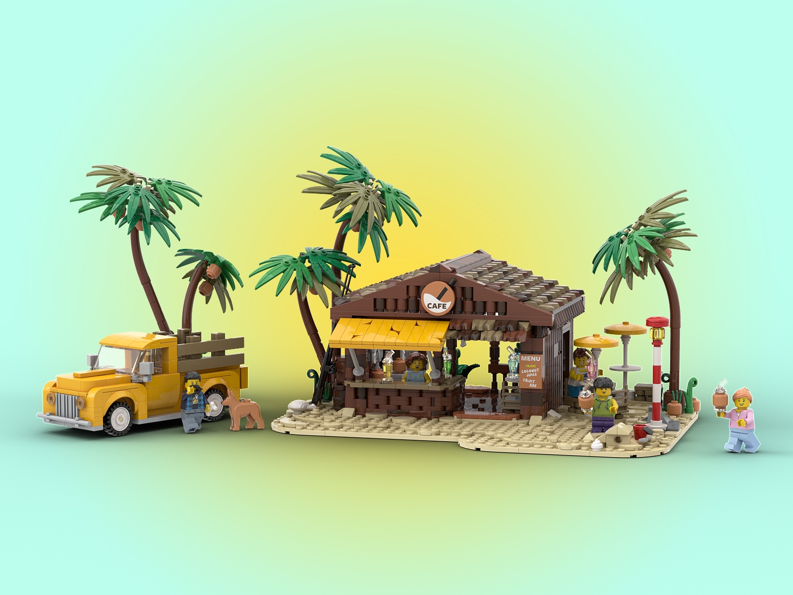 [Coconut Cafe] [BrickLink]