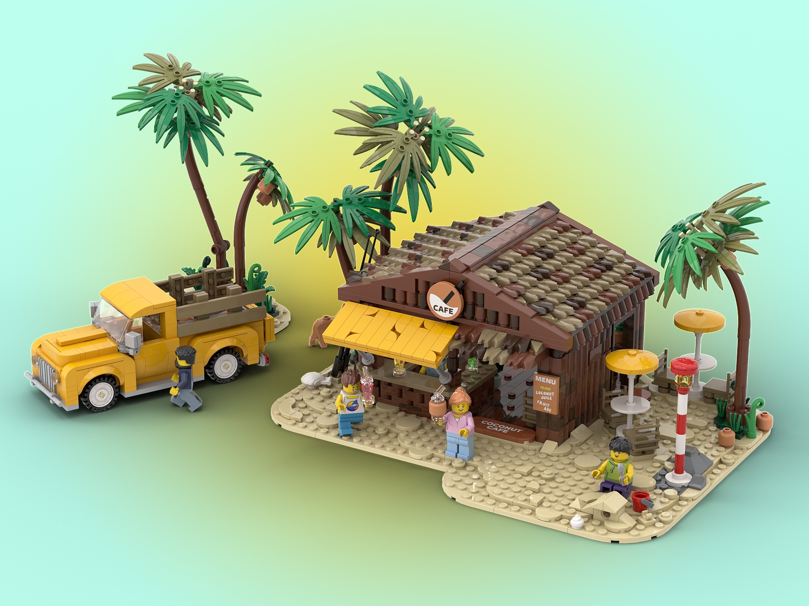 [Coconut Cafe] [BrickLink]