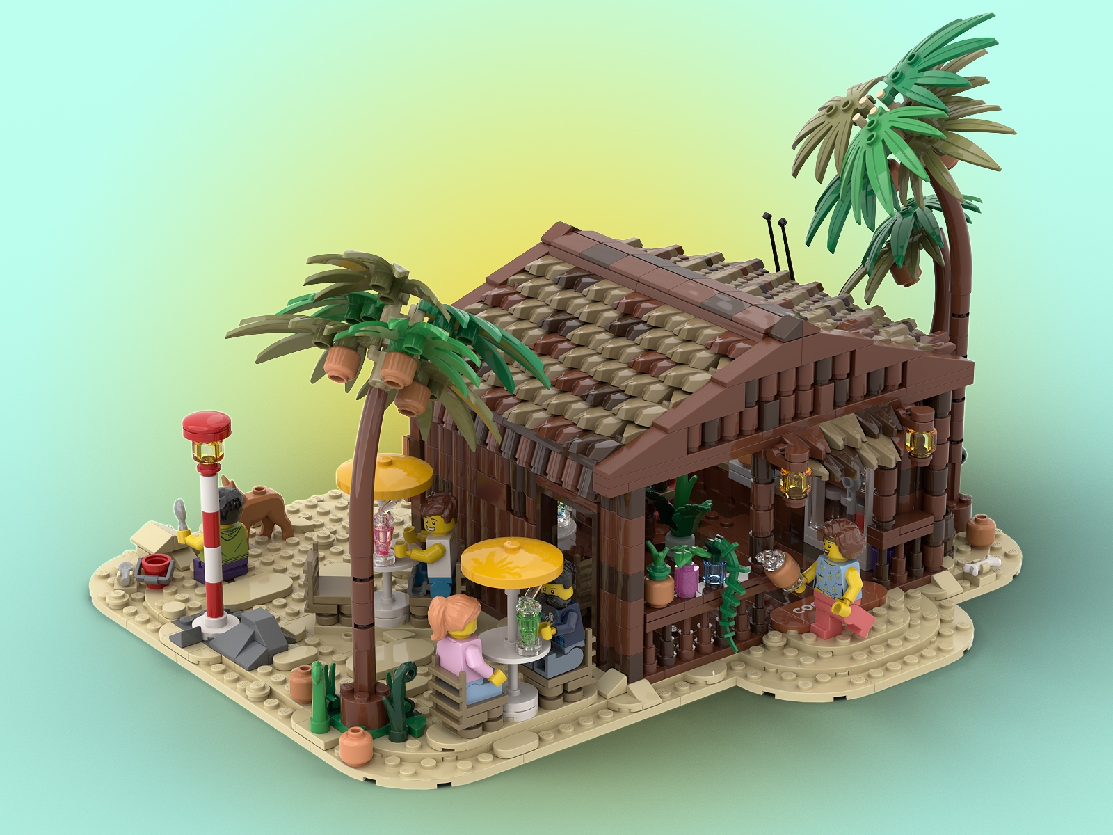 [Coconut Cafe] [BrickLink]
