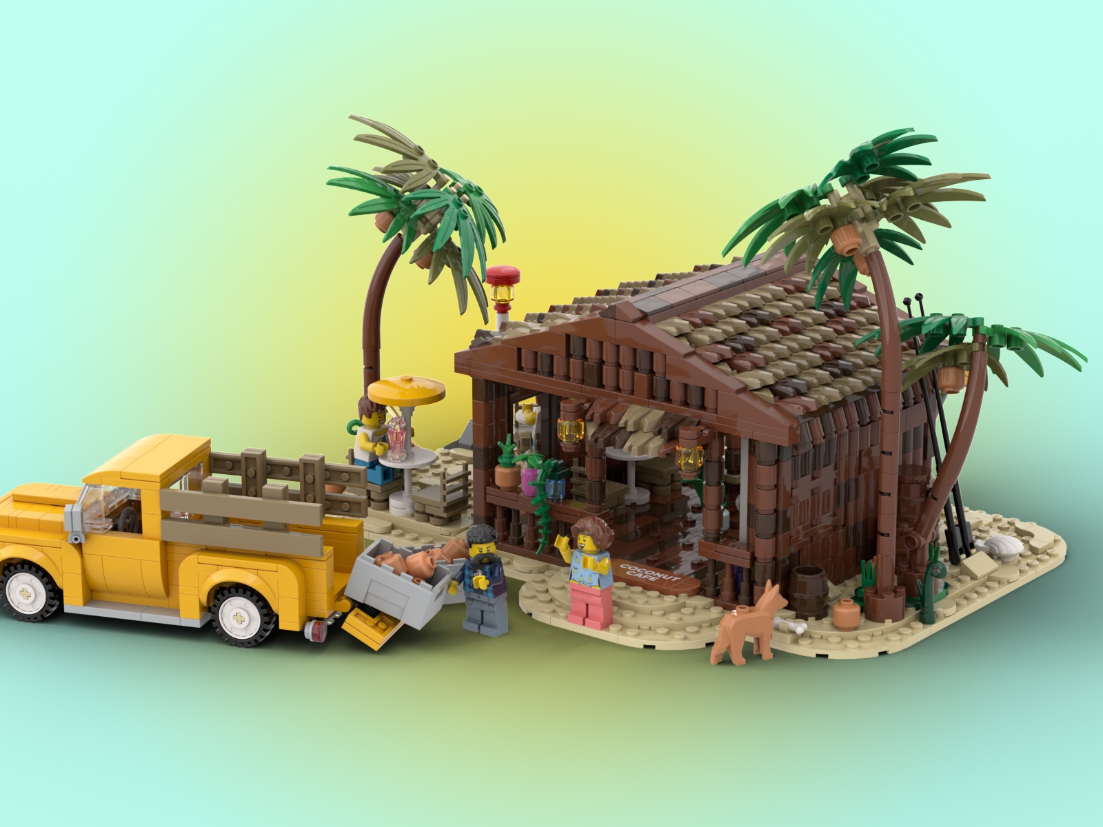 [Coconut Cafe] [BrickLink]