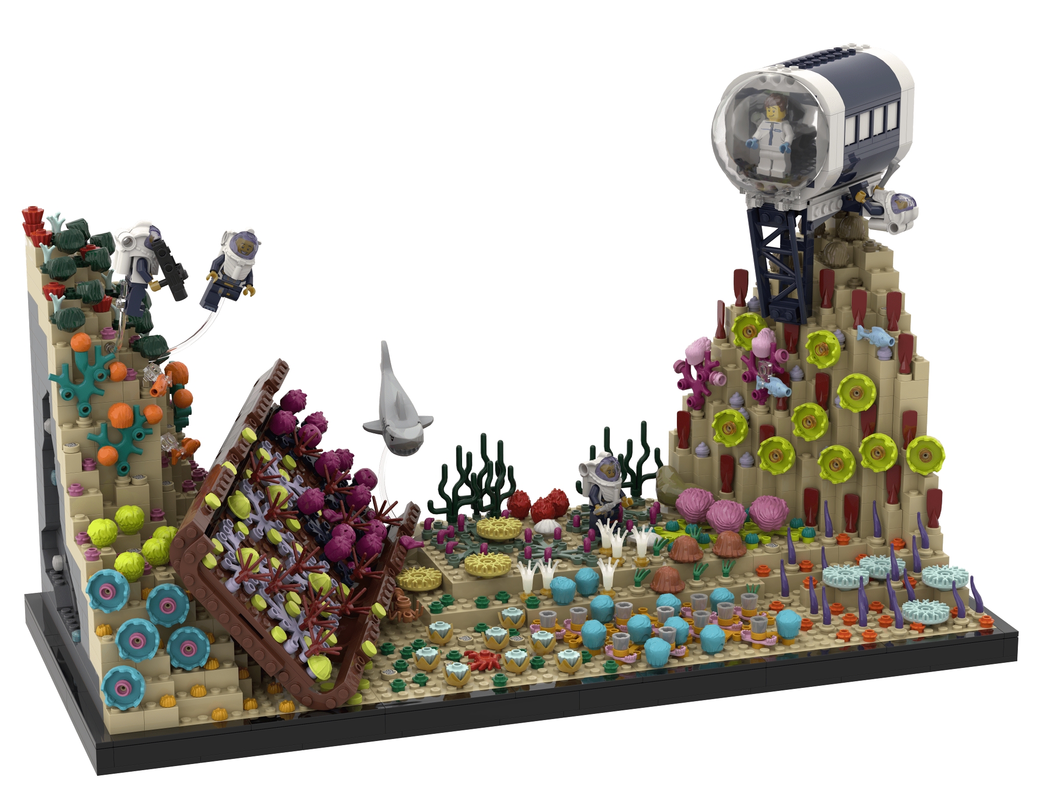 [Underwater coral scenery] [BrickLink]