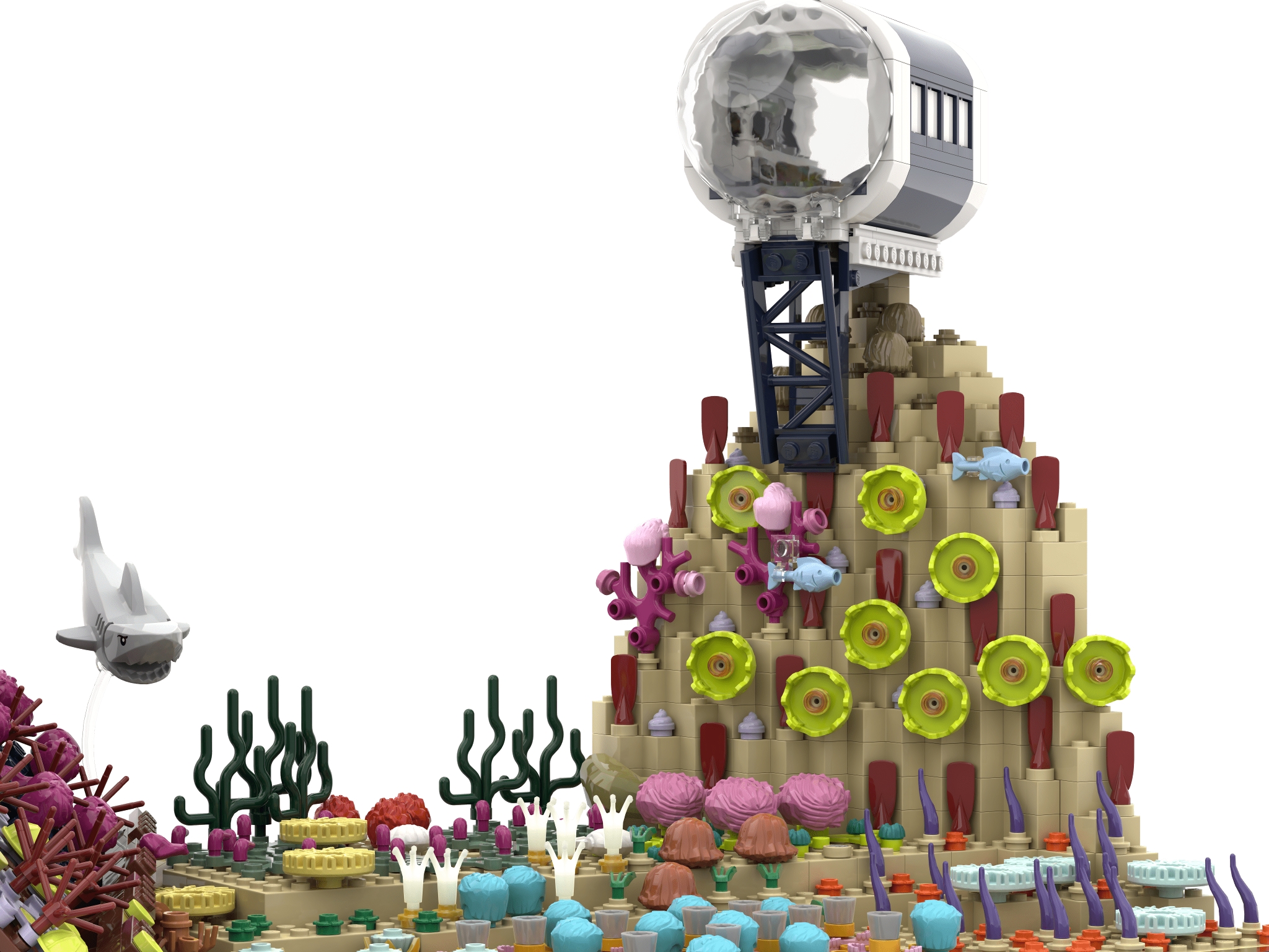 [Underwater coral scenery] [BrickLink]