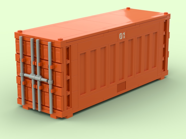 Container 8x24 Finale from BrickLink Studio [BrickLink]