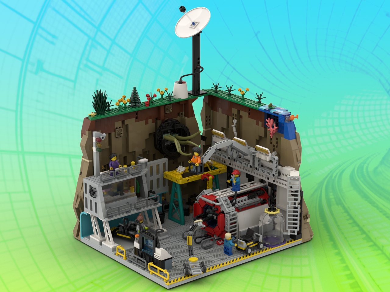 [Science Particle Accelerator Lab] [BrickLink]