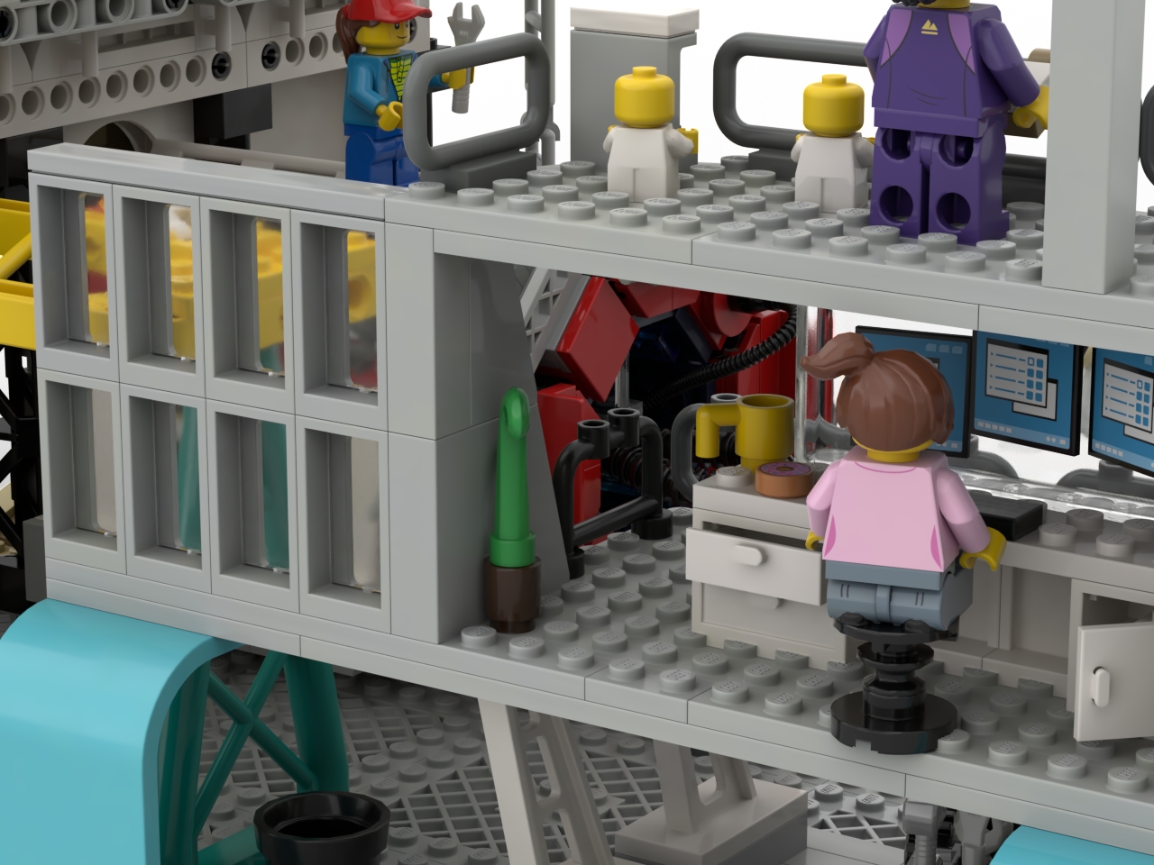 [Science Particle Accelerator Lab] [BrickLink]