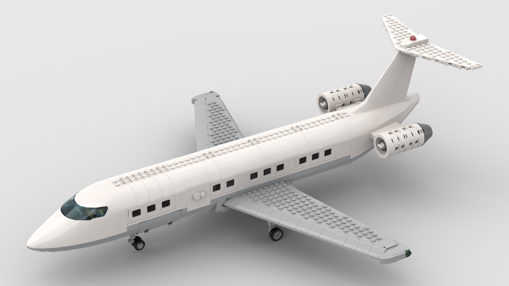 Private Jet from BrickLink Studio [BrickLink]