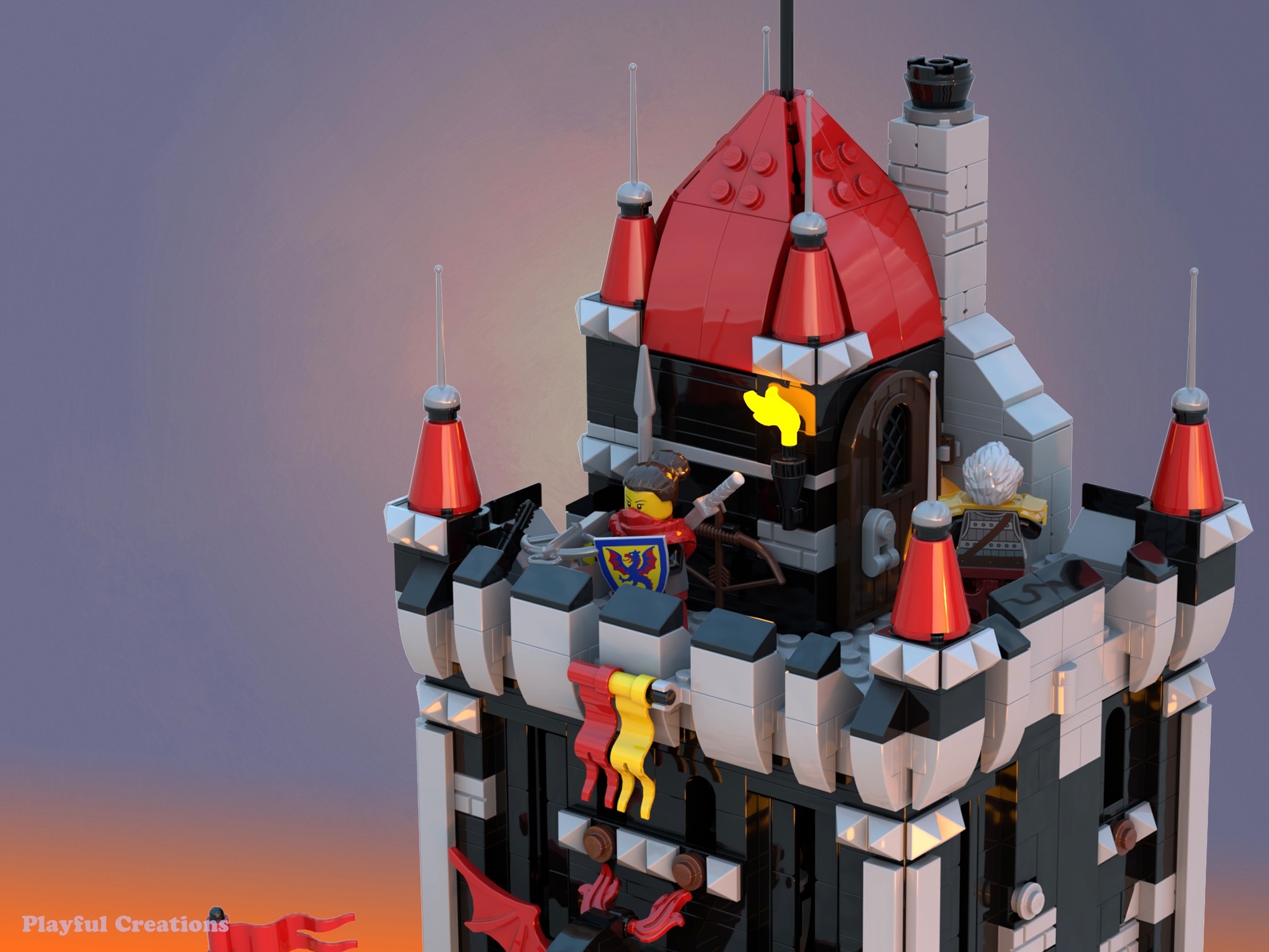 [Black Dragon Tower] [BrickLink]