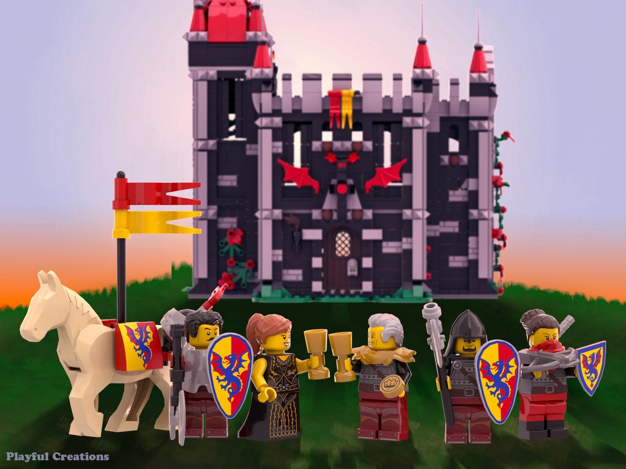 [Black Dragon Tower] [BrickLink]