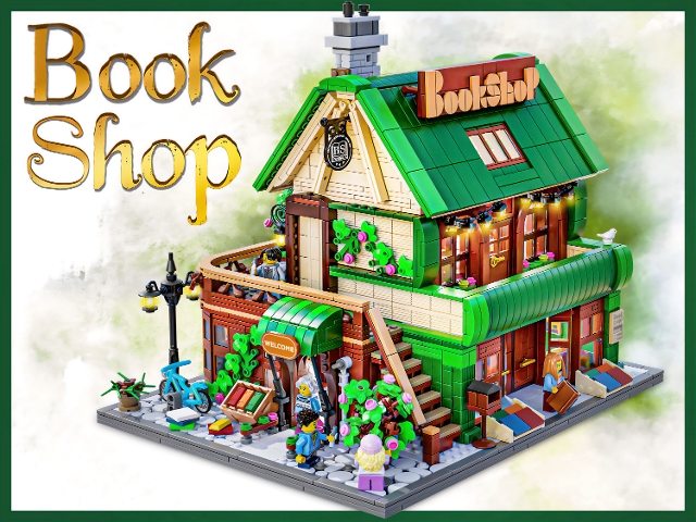 [The Old Bookshop] [BrickLink]