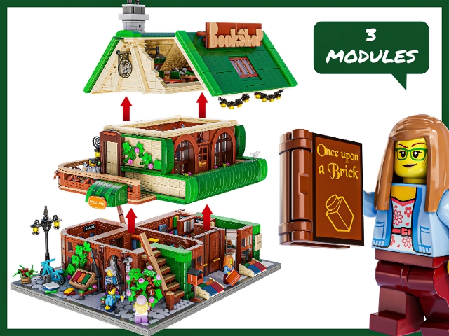 [The Old Bookshop] [BrickLink]