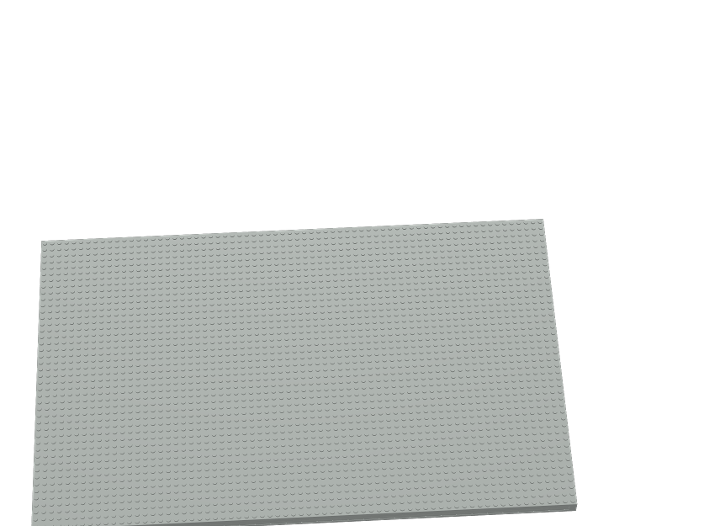 Medium Gray Custom MILS 70 dots by 44 dots from BrickLink Studio ...