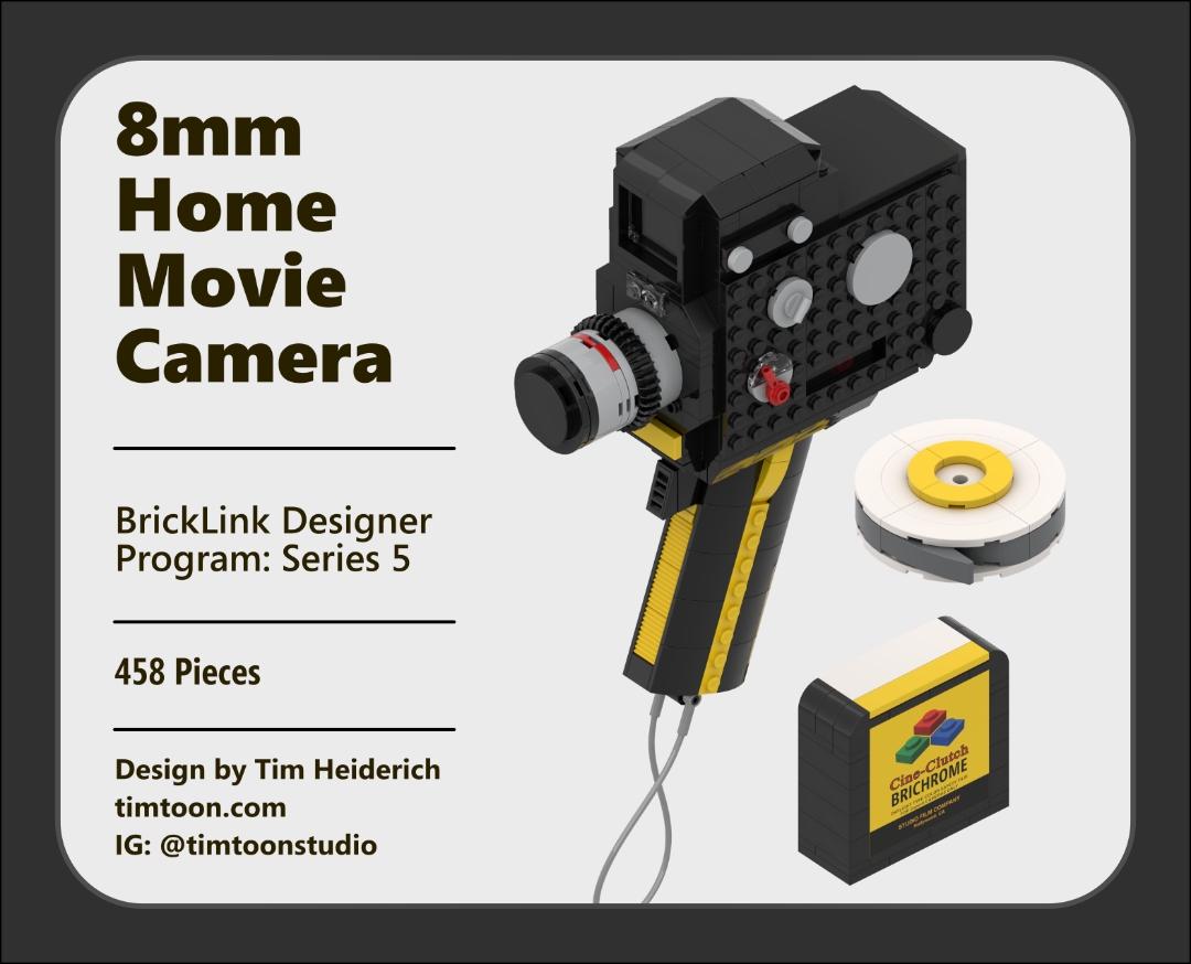 [8mm Home Movie Camera] [BrickLink]