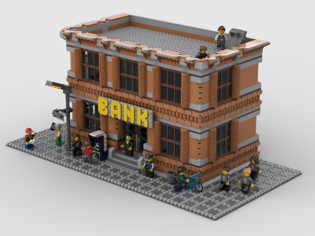 [Bank tenement house] [BrickLink]
