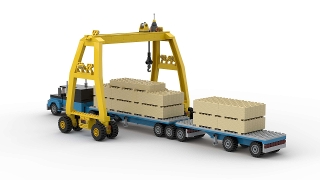 Gantry Crane from BrickLink Studio [BrickLink]