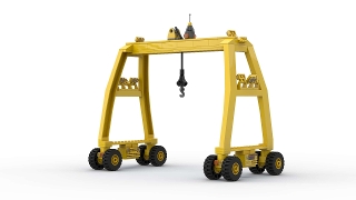 Gantry Crane from BrickLink Studio [BrickLink]