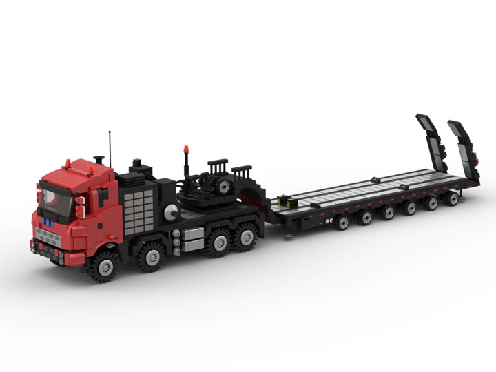 Heavy Duty Tractor from BrickLink Studio [BrickLink]