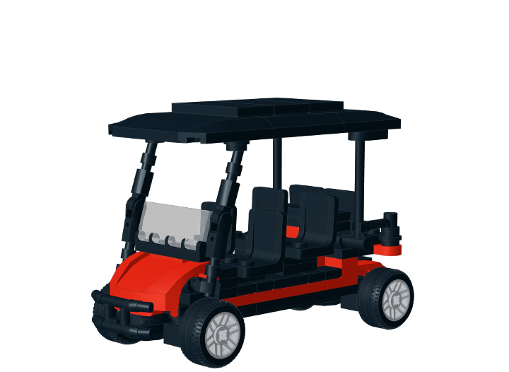 Golf Cart 6 Seater from BrickLink Studio [BrickLink]