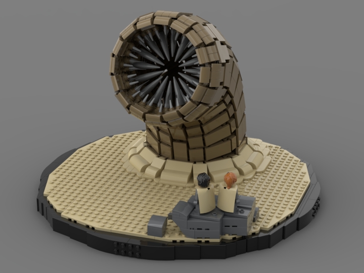 Dune Sandworm from BrickLink Studio [BrickLink]