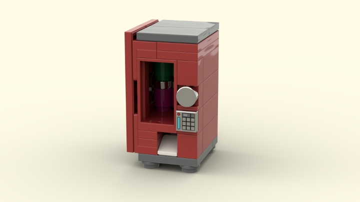 Red Vending Machine from BrickLink Studio [BrickLink]