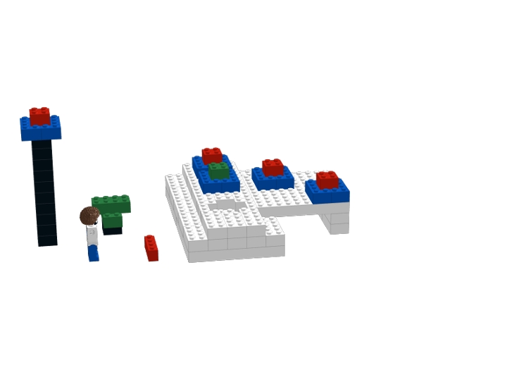 Lever game console from BrickLink Studio [BrickLink]