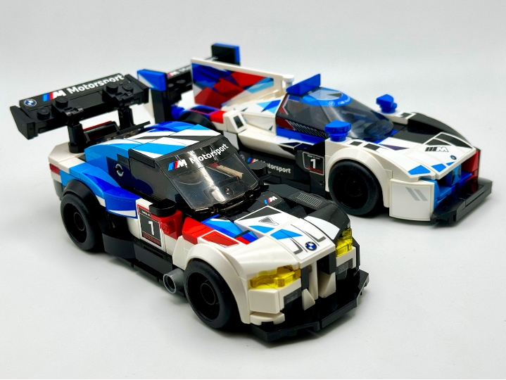 BMW M4 GT3 & BMW M Hybrid V8 Race Cars Two Pack from BrickLink Studio ...