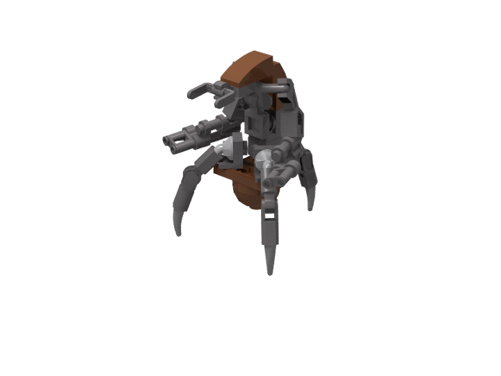 Droideka from BrickLink Studio [BrickLink]