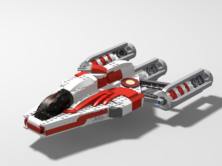 NTB-630 Naval Bomber from BrickLink Studio [BrickLink]