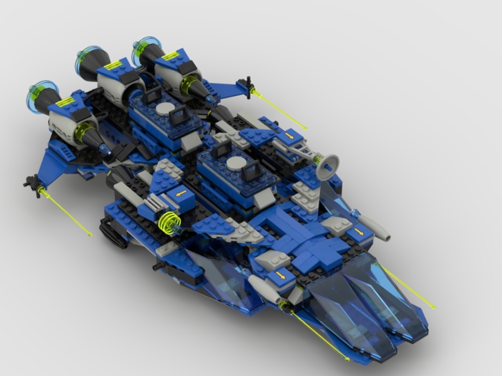 Arch Ship from BrickLink Studio [BrickLink]