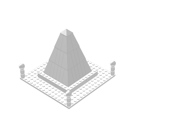 Obelisk at the De Bosset Bridge on Kefalonia Greece from BrickLink ...