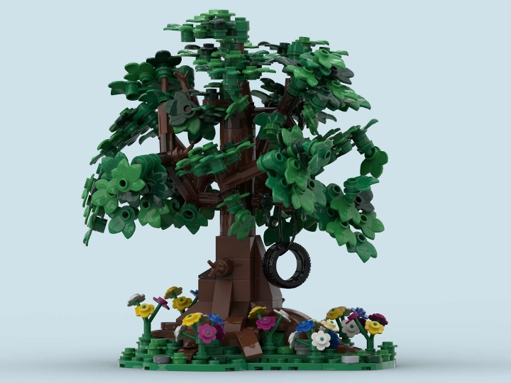 Tree Swing from BrickLink Studio [BrickLink]