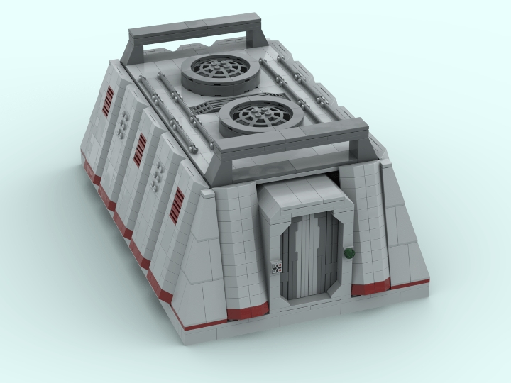Star Wars Clone Trooper Barracks from BrickLink Studio [BrickLink]