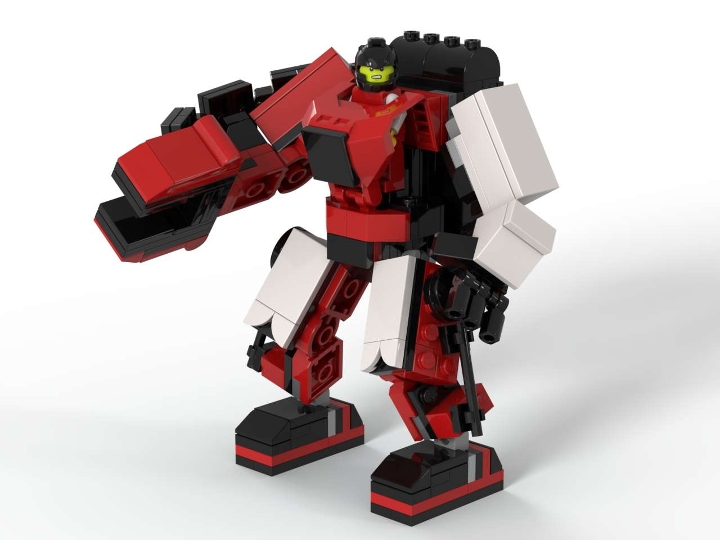 M-Tron Power-Mech from BrickLink Studio [BrickLink]