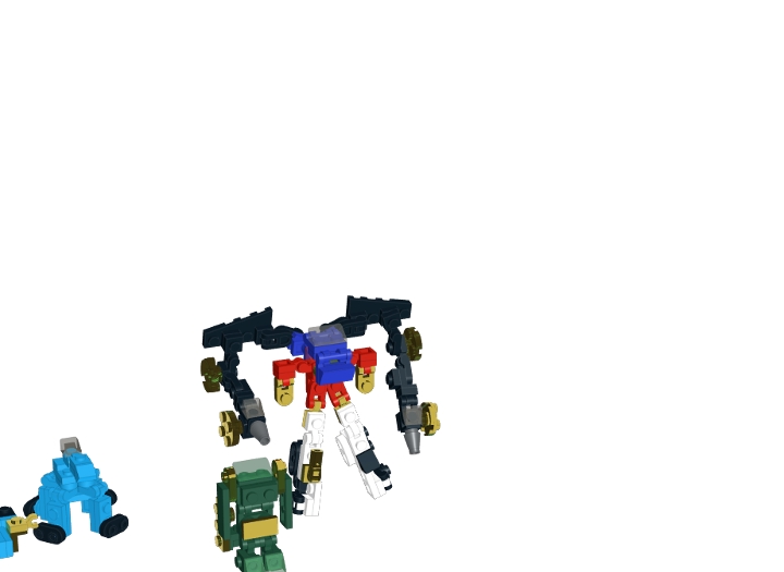 mega ultra super mecha combination from BrickLink Studio [BrickLink]