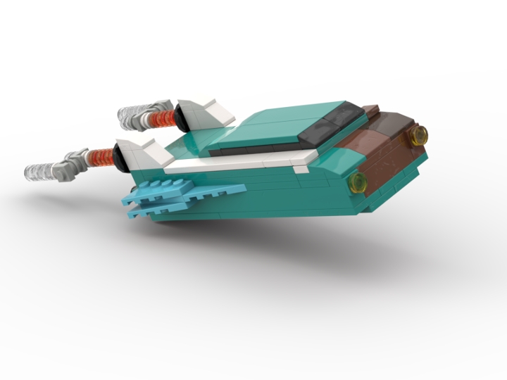 Old hover spaceship from BrickLink Studio [BrickLink]