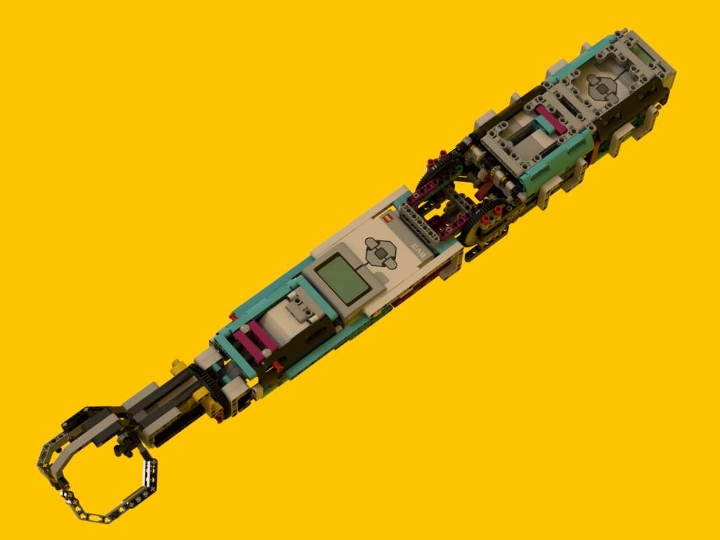 EV3 robotic arm(no base) from BrickLink Studio [BrickLink]