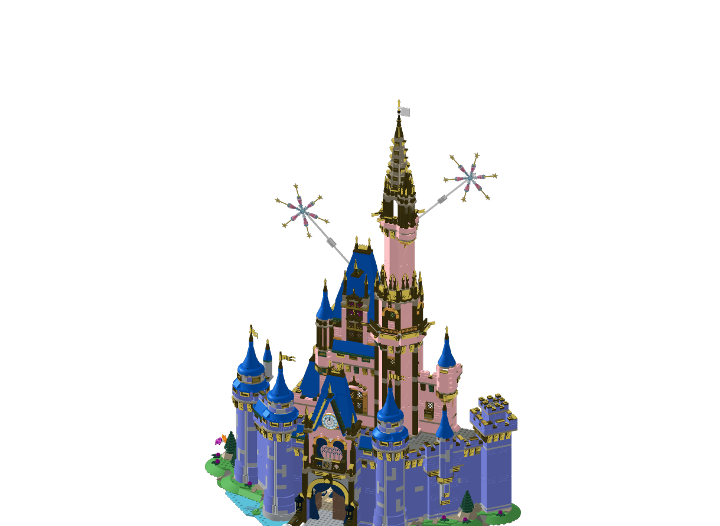 Castle Disney from BrickLink Studio [BrickLink]