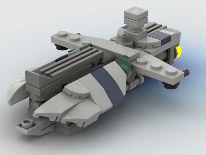 Munificent Class Frigate file from BrickLink Studio [BrickLink]