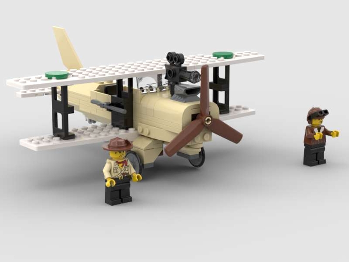 Harry Cain's plane from BrickLink Studio [BrickLink]
