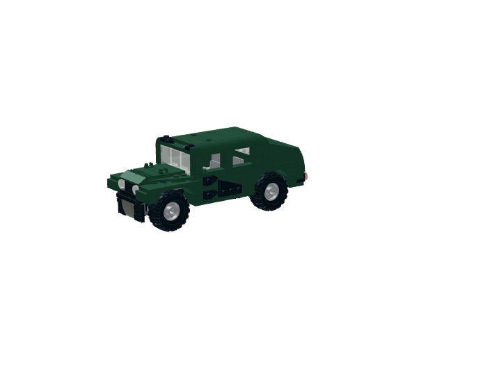 Jurassic Park Ingen Vehicle from BrickLink Studio [BrickLink]
