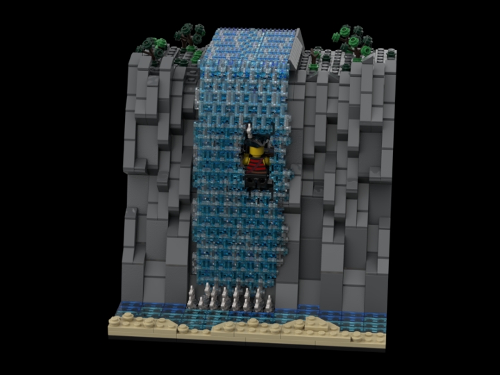 Secret Pirate Waterfall Hideout from BrickLink Studio [BrickLink]