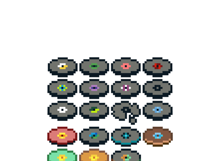 Minecraft Music Discs from BrickLink Studio [BrickLink]