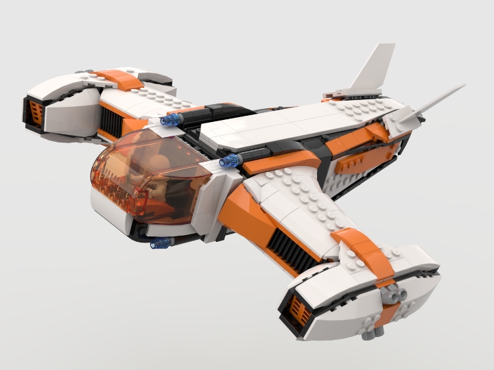 Heavy Space Plane from BrickLink Studio [BrickLink]