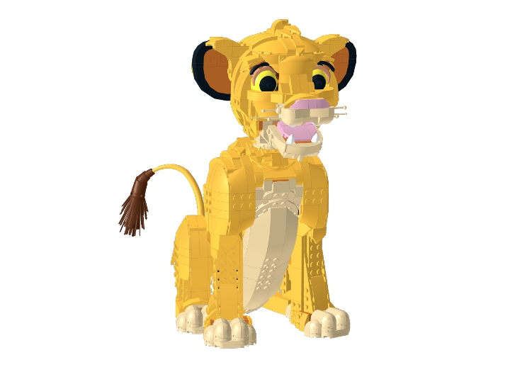 Lego 43247 The Lion King from BrickLink Studio [BrickLink]