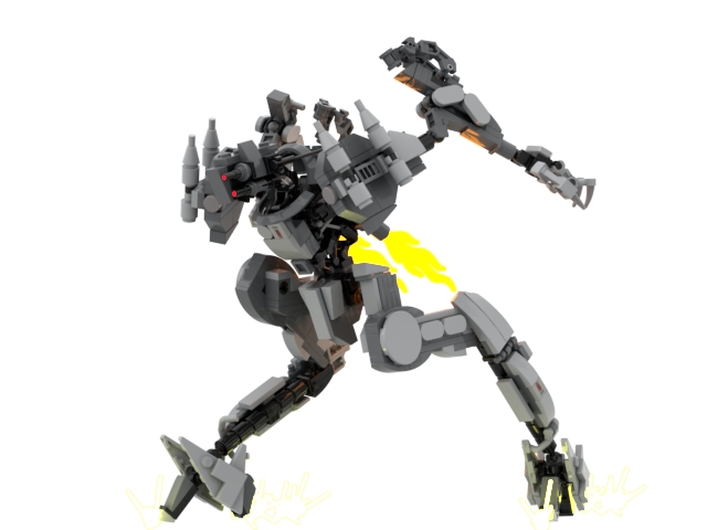 IZ-7300 Aerial Combat Unit from BrickLink Studio [BrickLink]