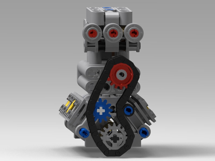 engine model from BrickLink Studio [BrickLink]