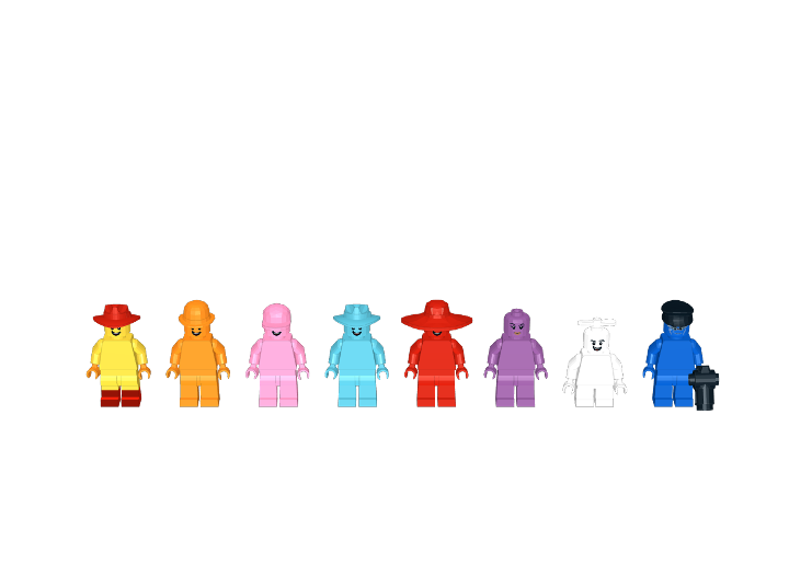 Pac-Man & the Ghost Monsters from BrickLink Studio [BrickLink]