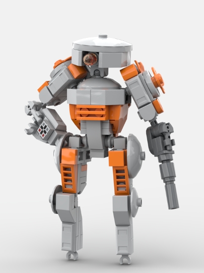 Z137 aka "Orange Beauty" from BrickLink Studio [BrickLink]
