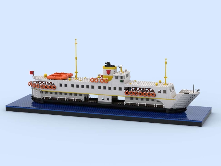 Classic Ferries of İstanbul from BrickLink Studio [BrickLink]