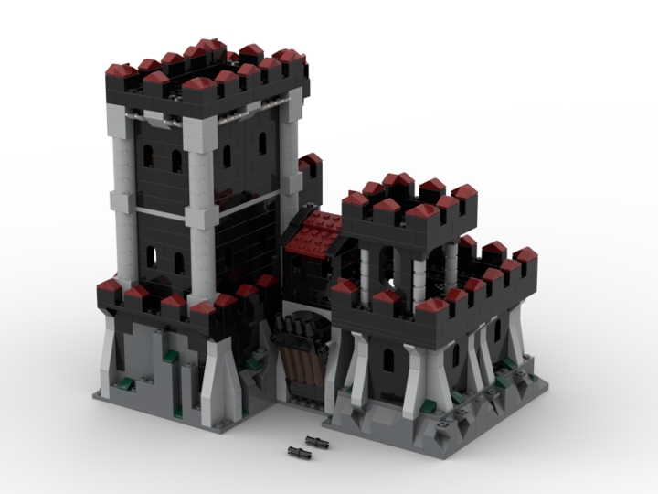 Evil Wizard's Castle from BrickLink Studio [BrickLink]