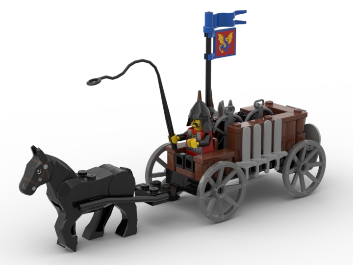 weapon cart from BrickLink Studio [BrickLink]
